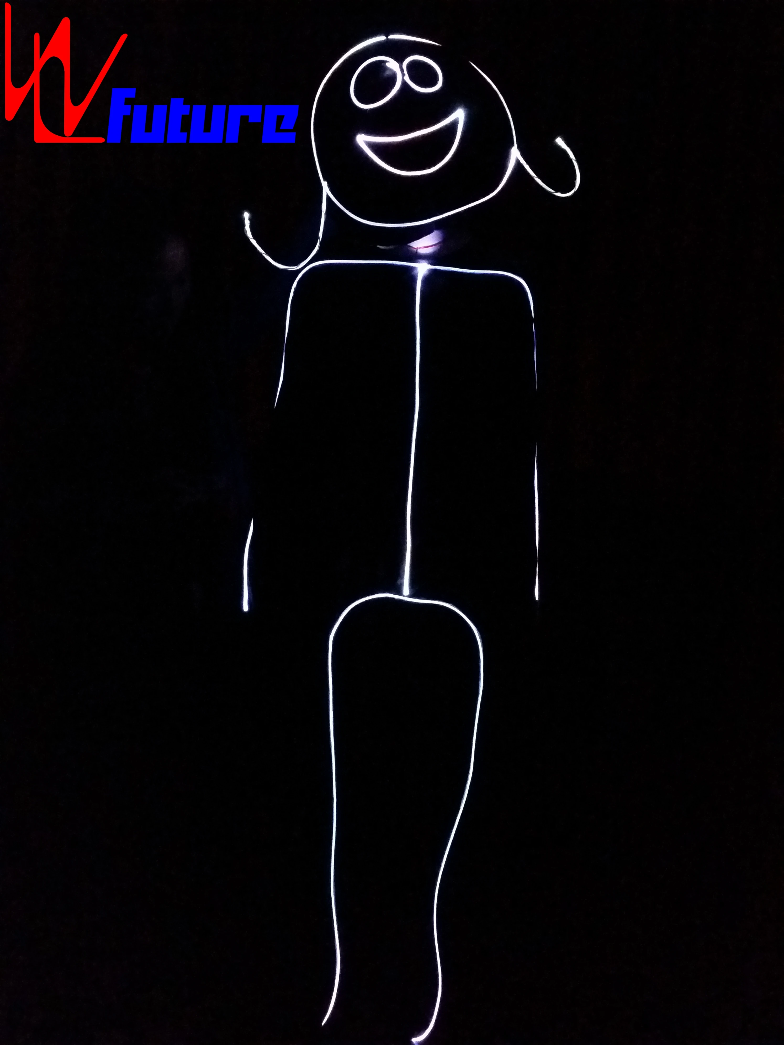 Little Girl Stick Figure Costume