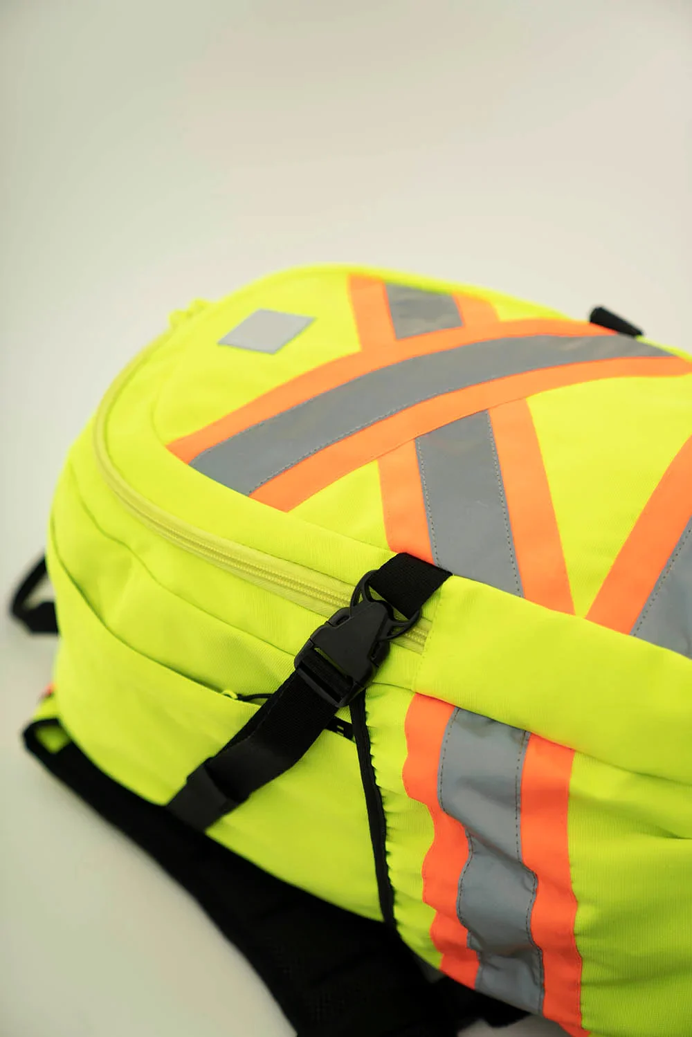 Hi-vis Reflective Utility Safety Backpack Heavy Duty Safety And ...