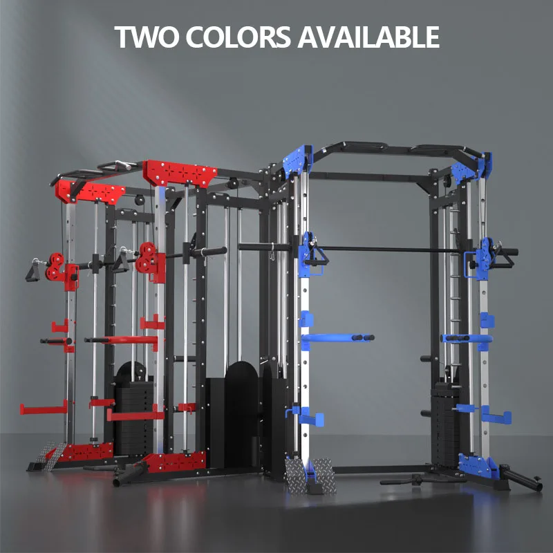 Mkas Multifunction Strength Training Smith Machine Multi Functional ...