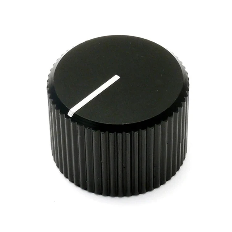 Aluminum Rotary Knob 1/4" 12mm Audio Tuner Bass Amp D Slot 6mm ...