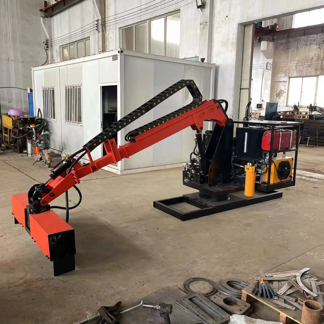 Excavator Loader Tractor Attachment Grass Trimmer Tree Cutter Hedge ...