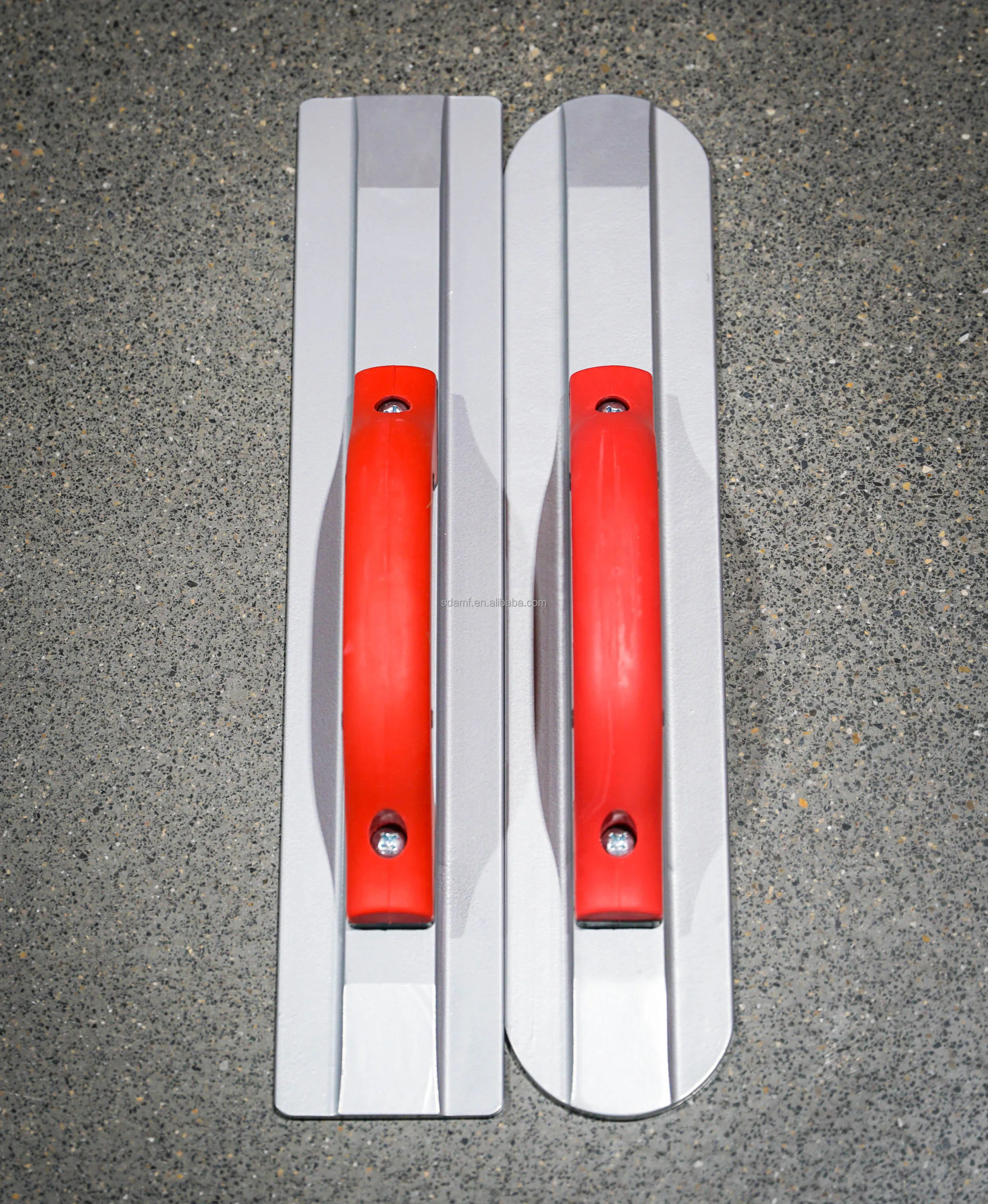 Magnesium Concrete Hand Float - Rubber Handle, Customizable Trowels for ...