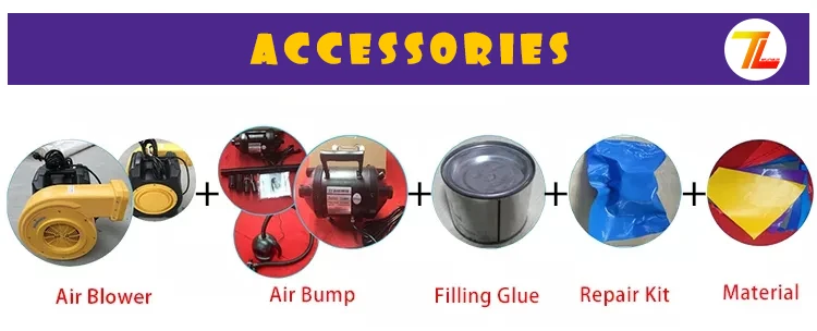 Custom Factory Inflatable Space Theme Park Games Inflatable Obstacle ...