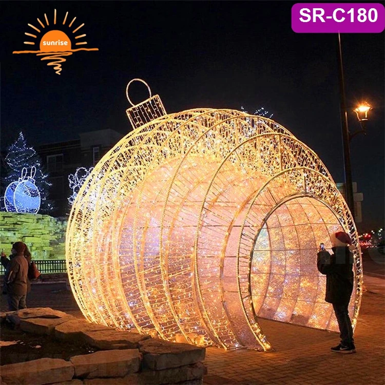 Customized Outdoor Waterproof LED Christmas Light Balls