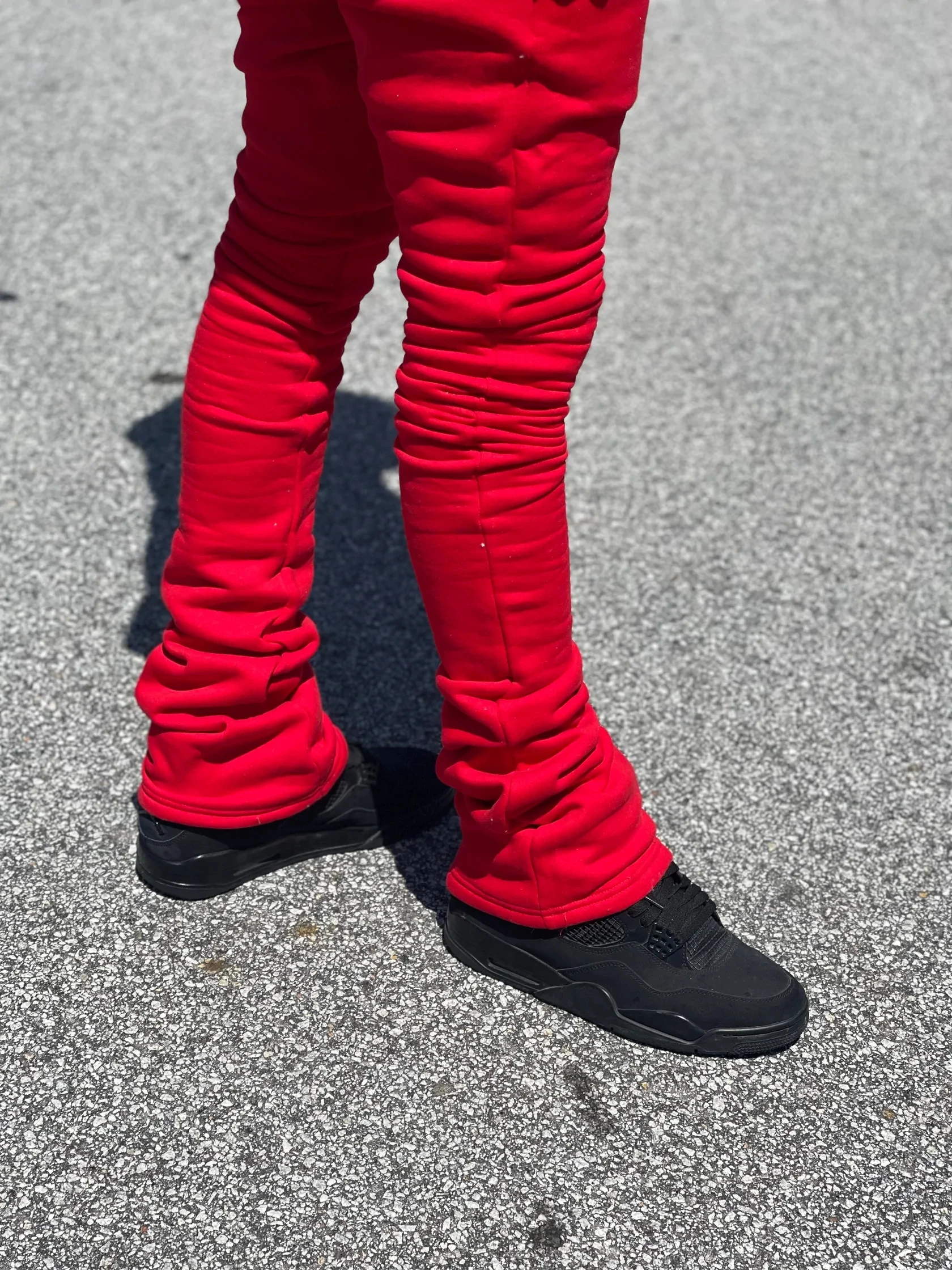 KY New Design Embroidery Custom Hoodies & Stacked Joggers