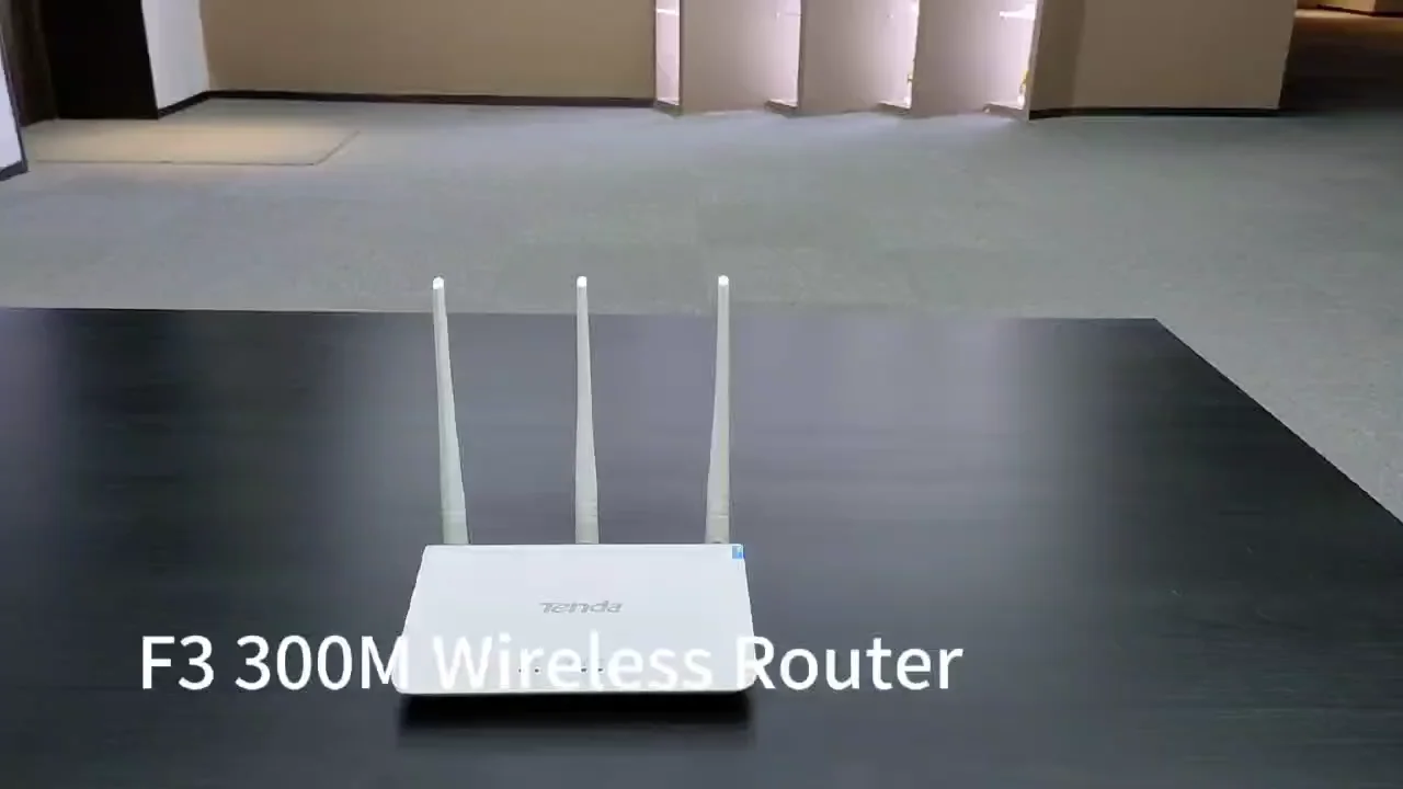 F3 300mbps 2.4ghz 5dbi Wifi Router With English Software Package 3 ...