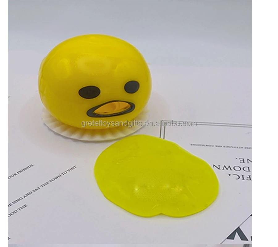 Gretel Toy Funny Vomiting Egg Slime Balls Toys Novelty Stress Relief ...