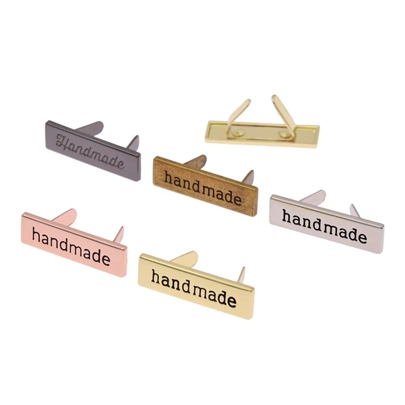 GRS Custom Metal Logo Labels for Woman Handbags Hat Custom Handbag ...