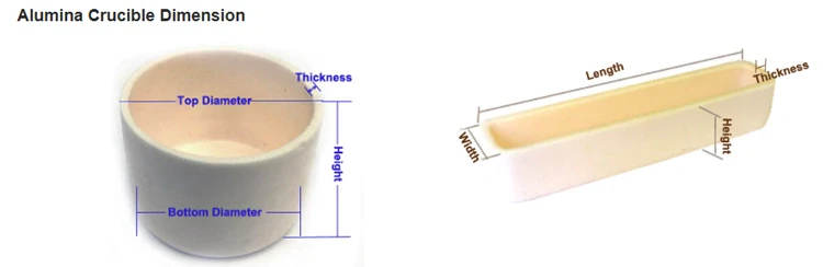 High Quality Muffle Furnace Large 99 Corundum Conical Cone Alumina ...