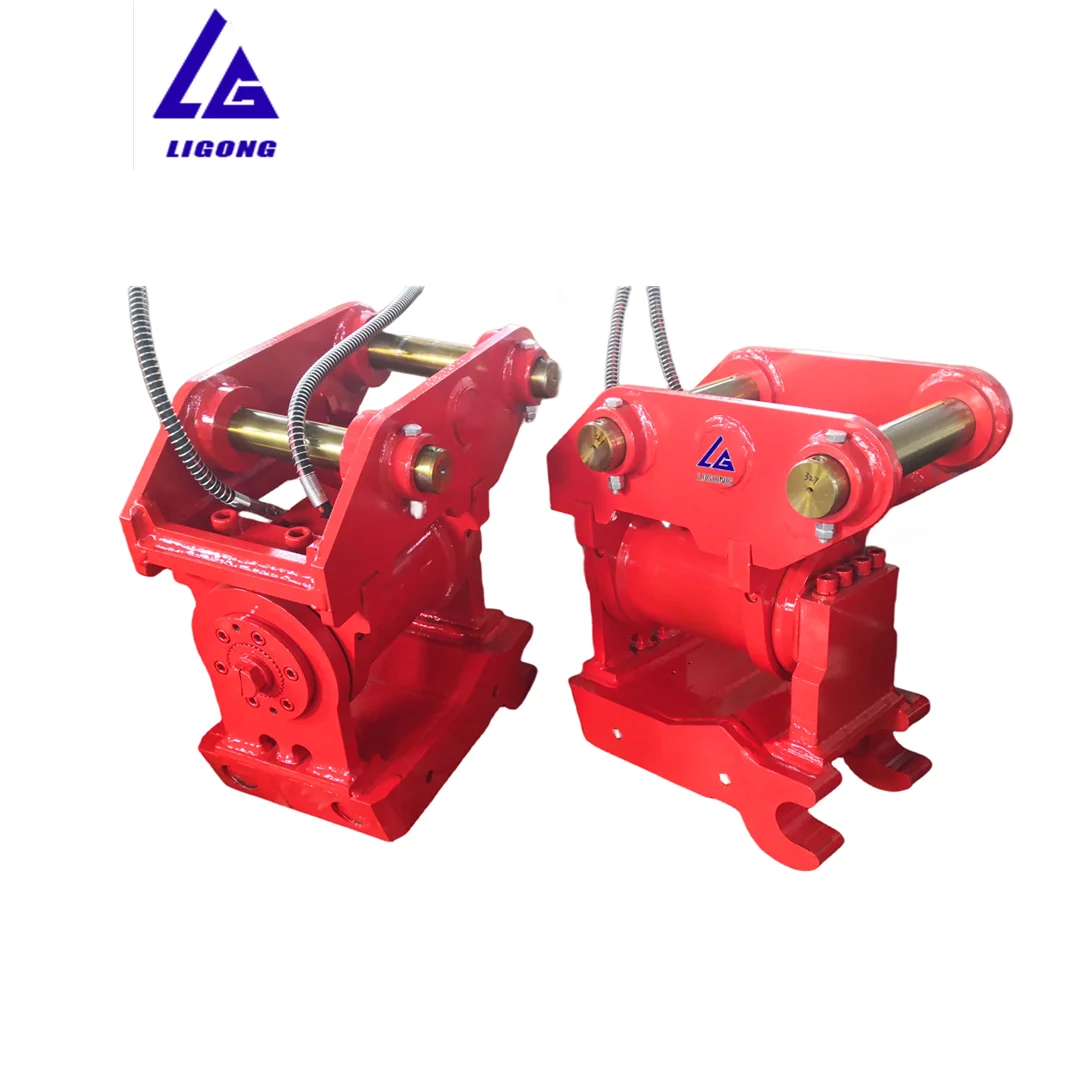 90 degree powertilt tiltrotator customized connection hydraulic ...