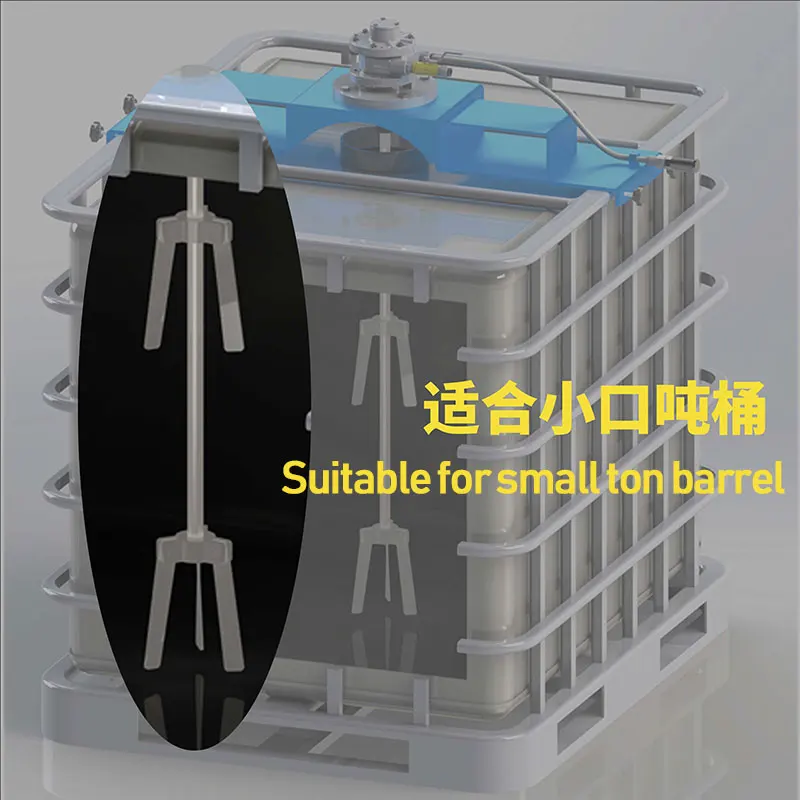 304 Stainless Steel Stirrer Impeller Umbrella Expandable Folding Paddle ...