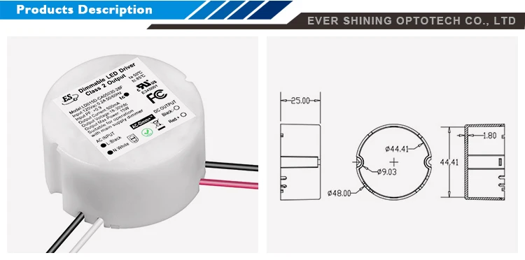 Mini 15W LED Driver - Constant Current & Triac Dimmable