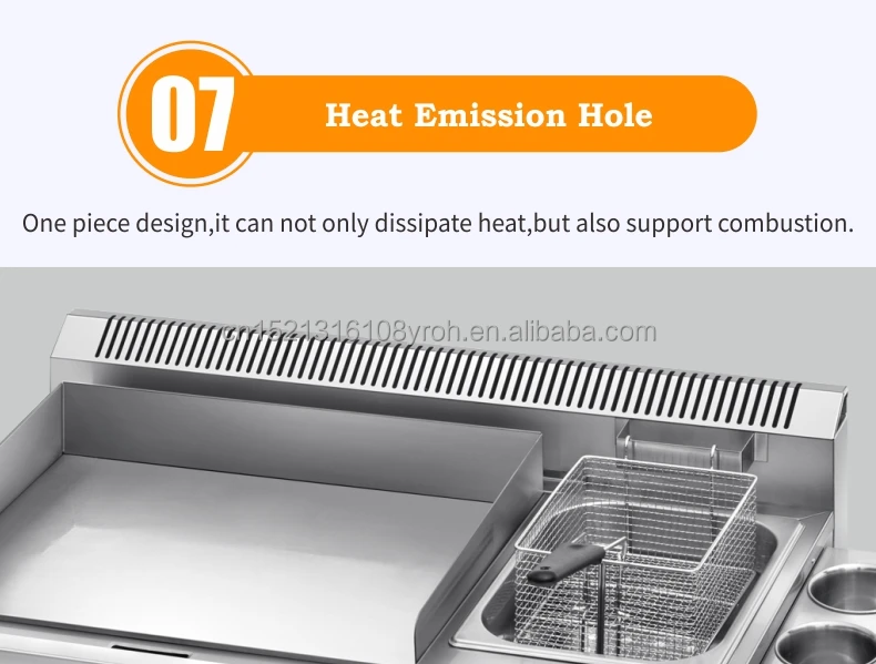 New Restaurant-Grade Gas Griddle and Fryer High Volume Cooking ...