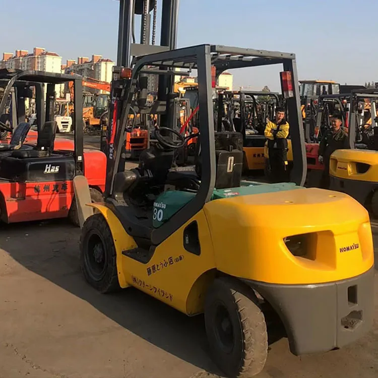 Komatsu Diesel Forklift Of Used Komatsu 3ton Forklift Fd30 For Sale ...
