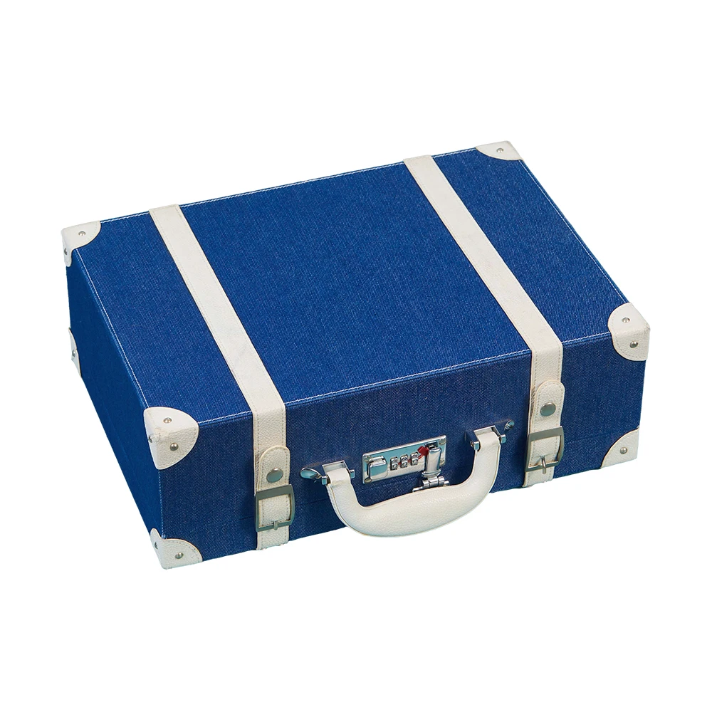 Luxury Design Logo Printing Color Custom Magnetic Suitcase Gift Box ...