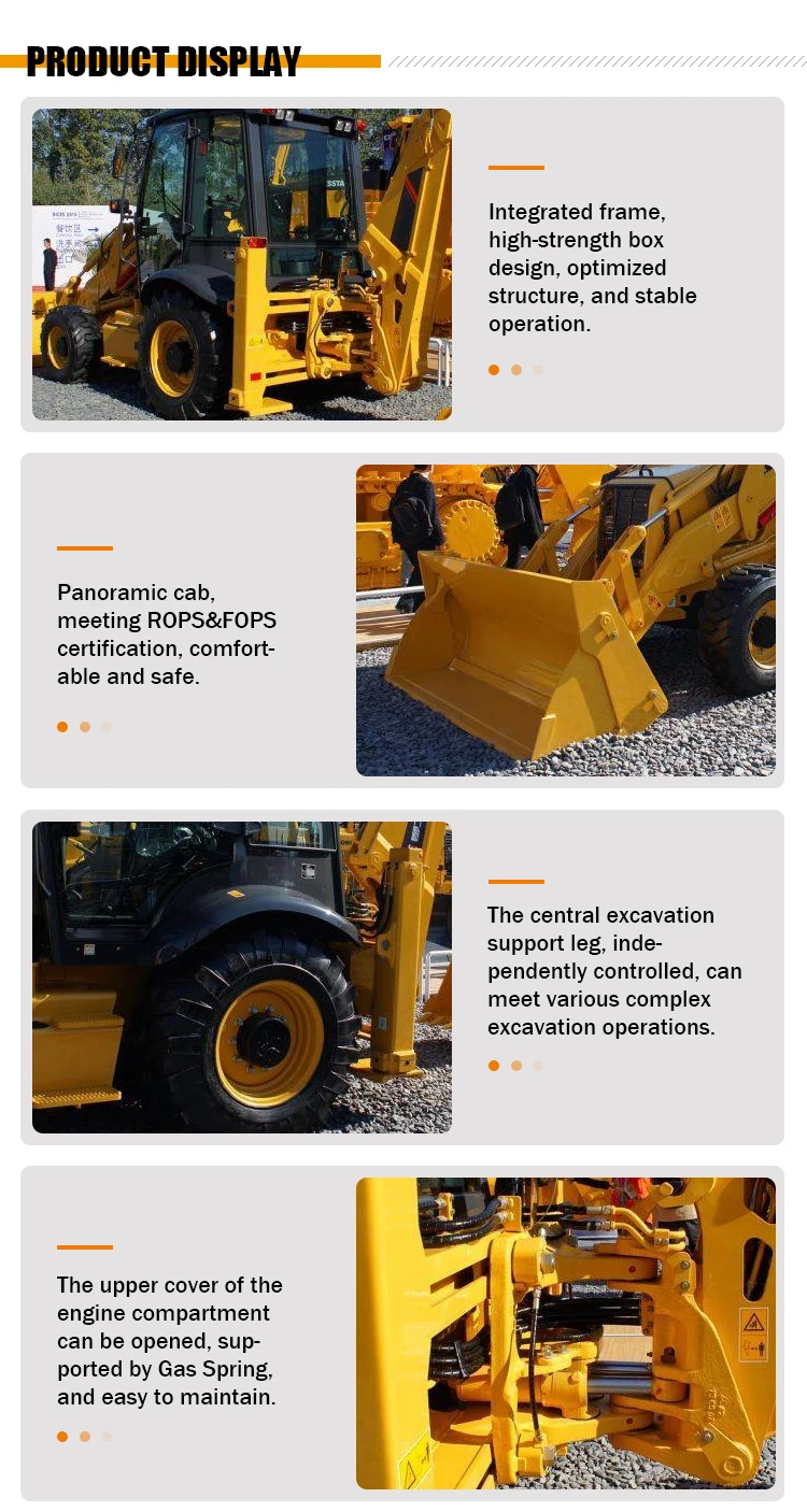 LIUGONG 777A Used Front End Loader and Backhoe Tractor for Sale