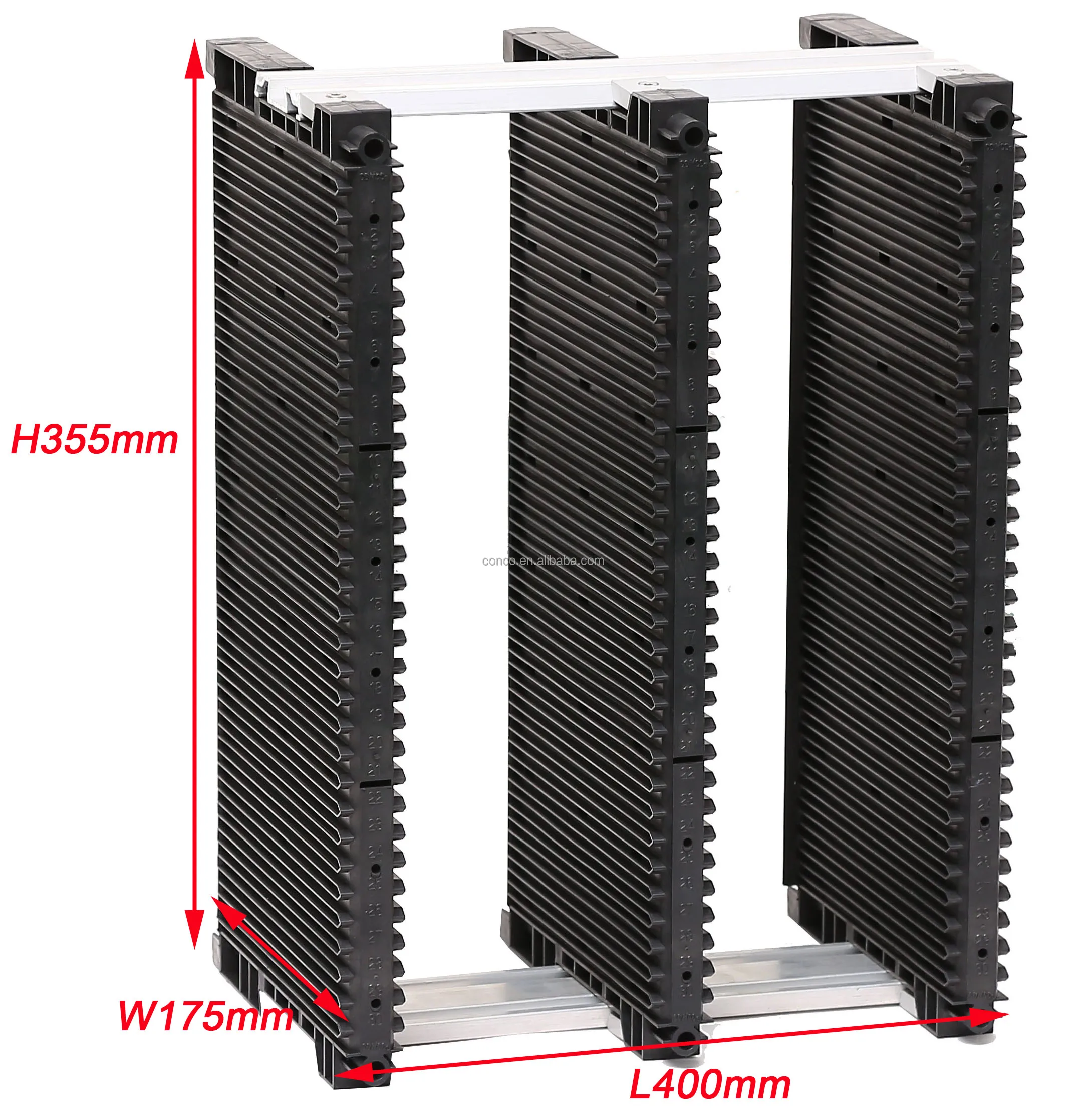 Hot-selling Antistatic ESD Plastic Circulation PCB Racks Esd Pcb Holder ...
