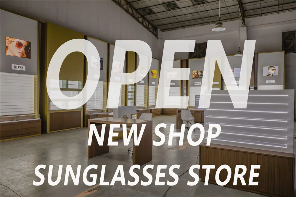 Free Standing Optical Displays - Customized Eyewear Showcases