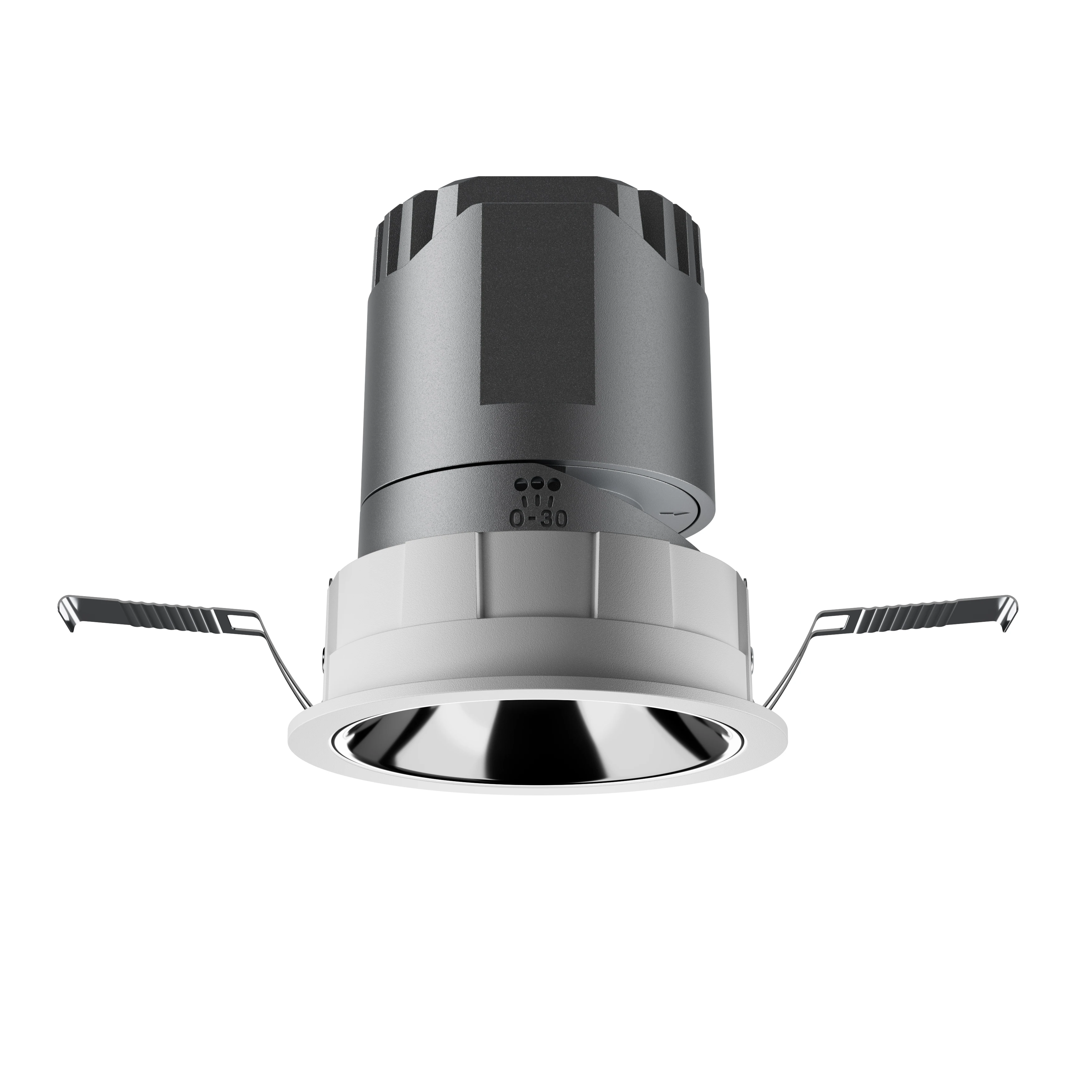 220v Spotlight Adjustable Recessed Led Downlight 97 Cri 12w Aluminium ...