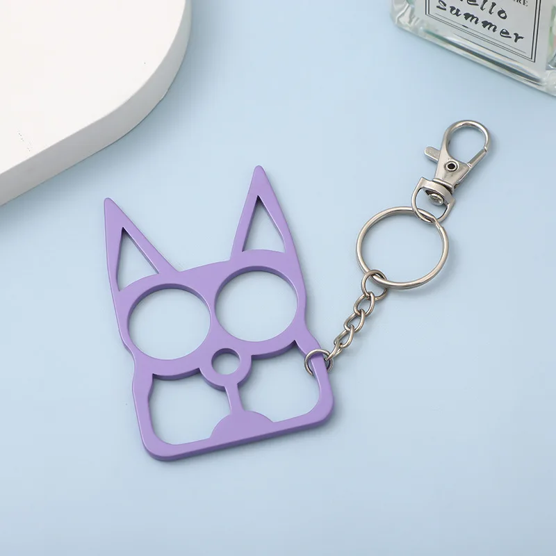 Cartoon Cat Key Chain - Multi Colors & Functional Design