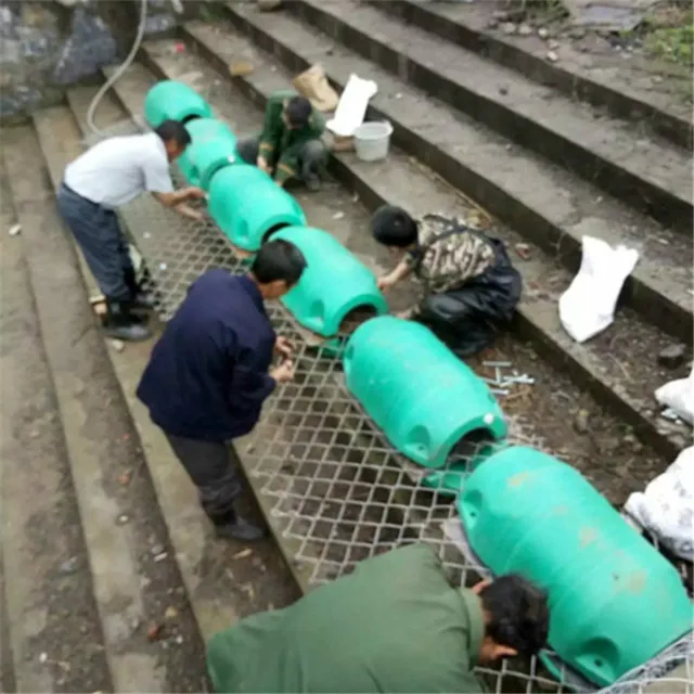 Anti-uv Polyethylene 10" Hose Float Collar - 35kg Buoyancy