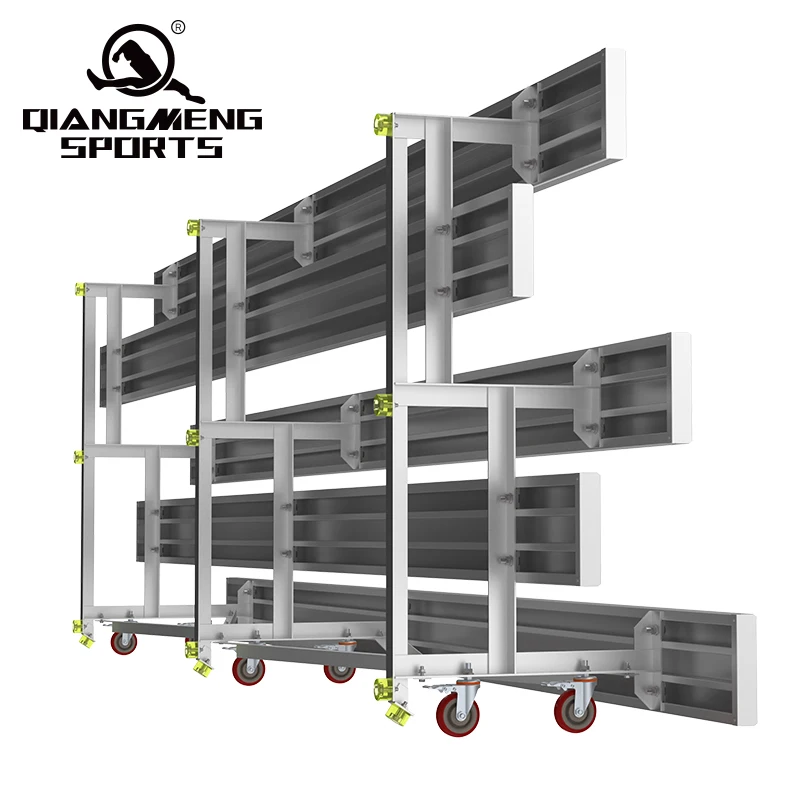 3 Rows Aluminium Grandstand Seats Are Portable Aluminum Alloy Indoor ...