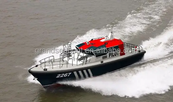 Grandsea 27m 90ft Aluminum Swath Twin Hull Pilot Ship Harbor Work ...