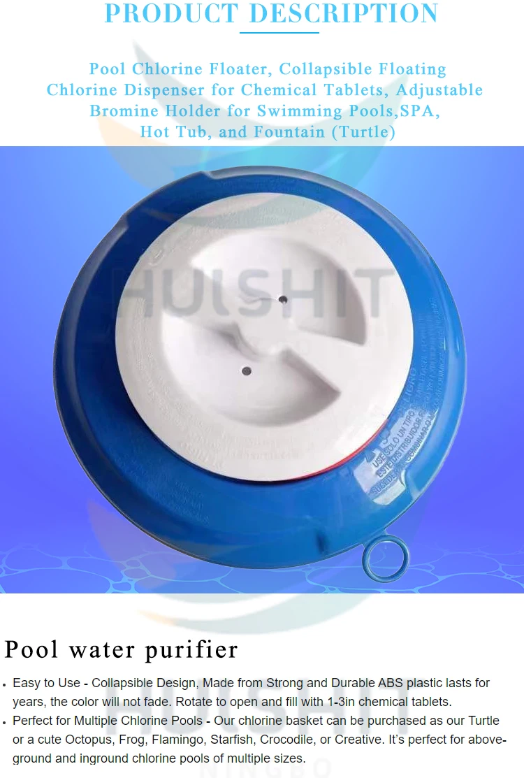 Floating Chlorine Dispenser - Automatic Pool Disinfection