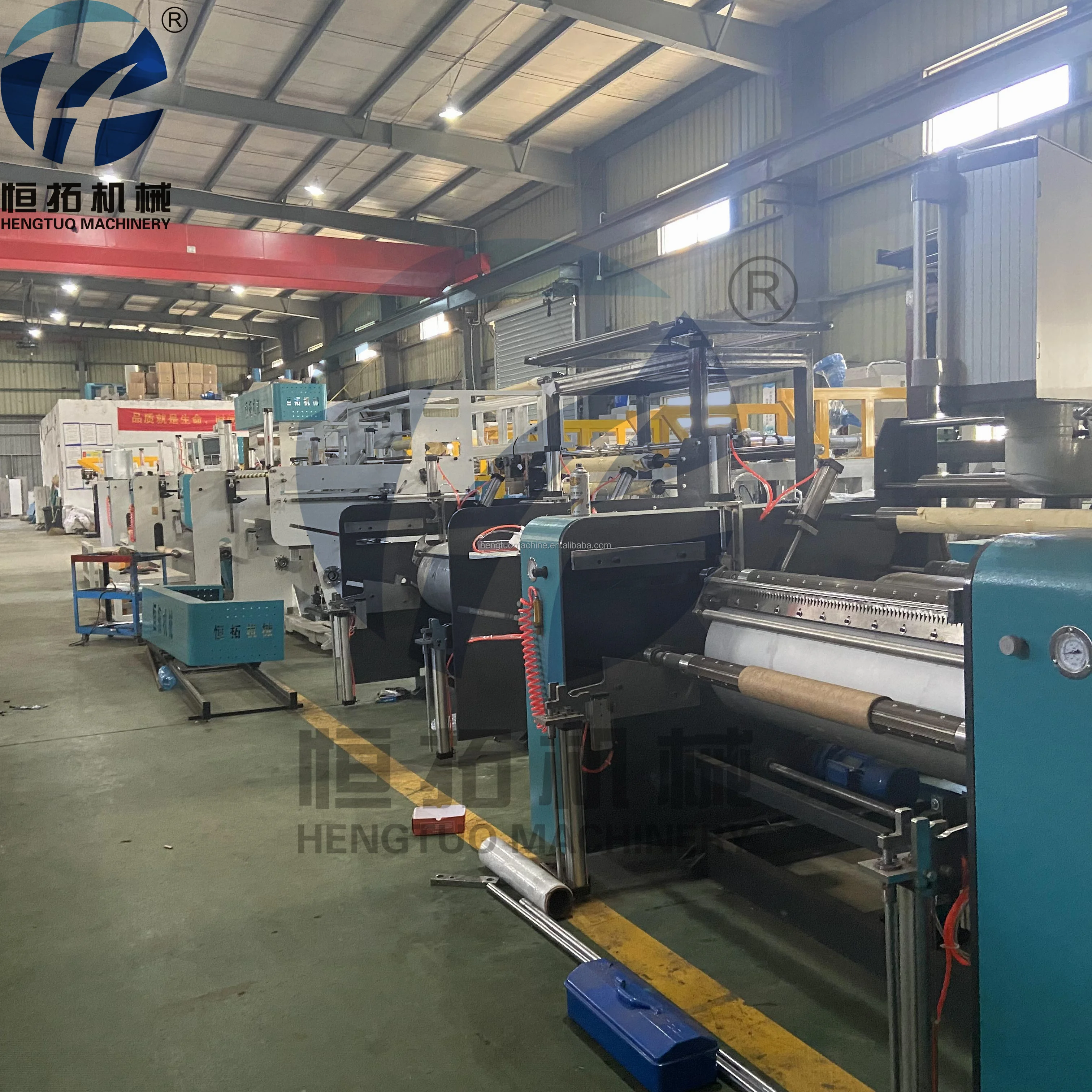 HT-1000 Single Layer Plastic PE Film Stretch Film Making Machine ...