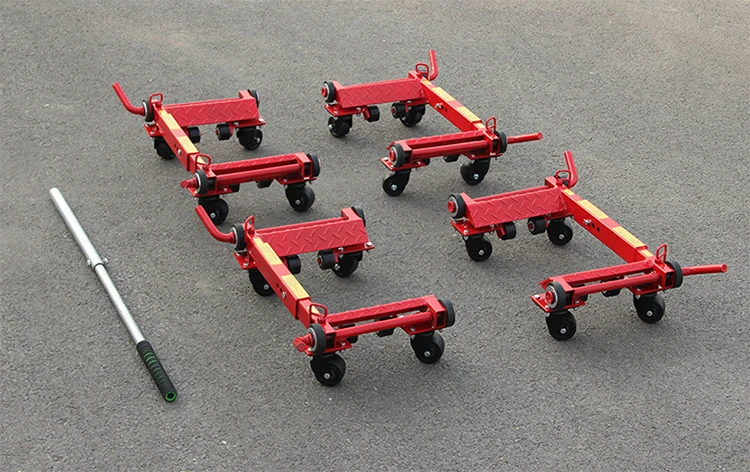 3 Ton Hydraulic Jack Car Wheel Mover Dolly - CE Certified Portable Lift ...