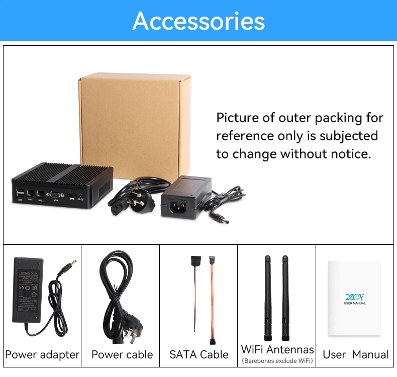 XCY Mini PC Intel Core 12th I5 I7 - Versatile and Powerful