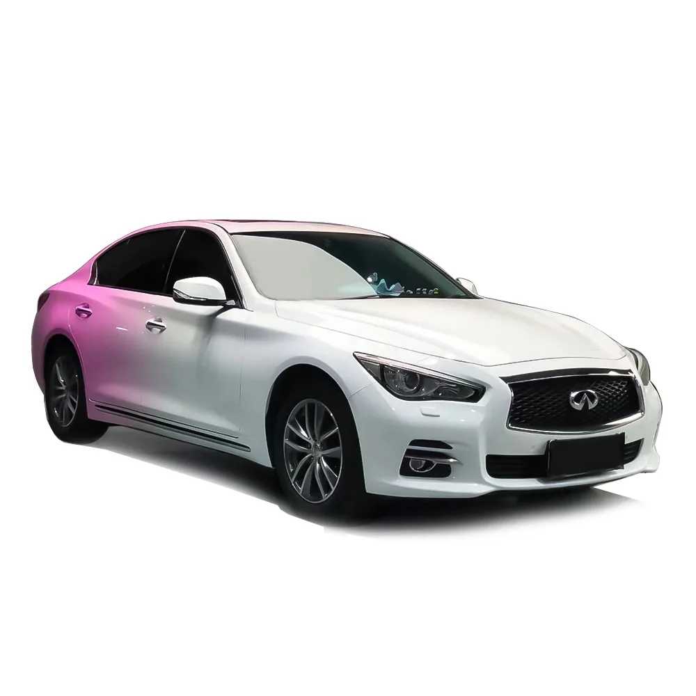 Pink To White Gradient Vehicle Wrap Printing Sticker Car Wrap Vinyl ...