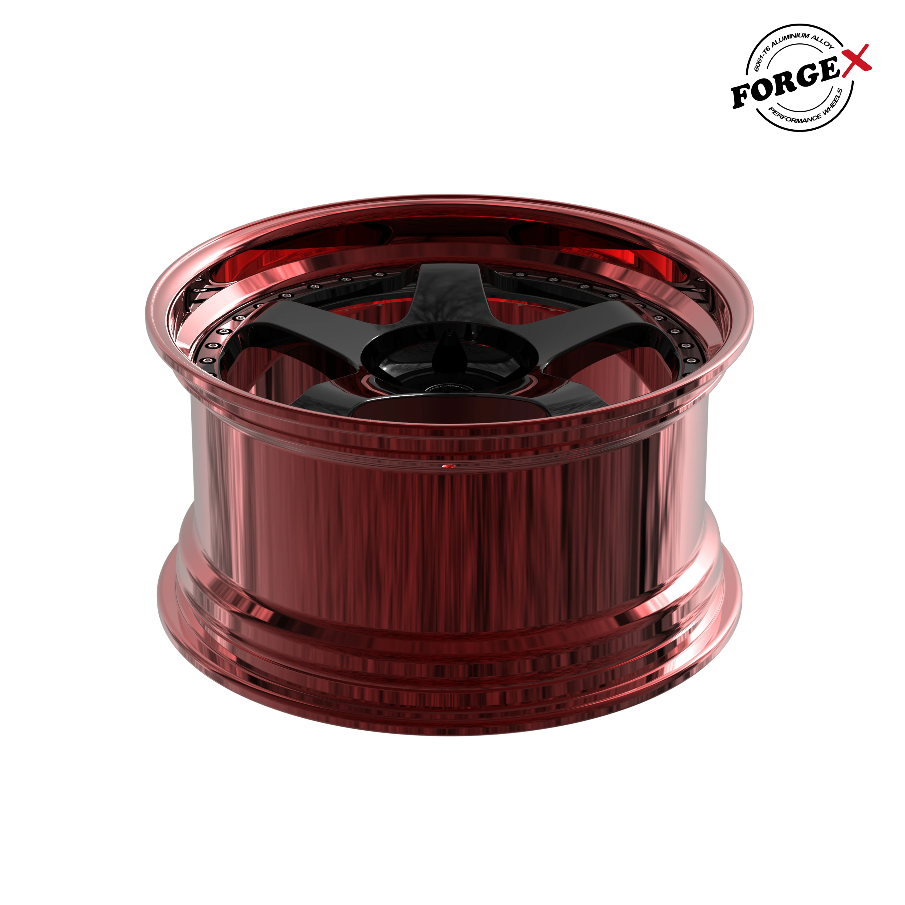 Customizable 5x114.3 Concave Forged Aluminum Alloy Wheels 2-Piece 18-24 ...