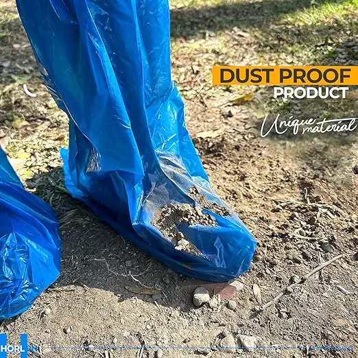 Shoe Covers Disposable 50 Pcs 25 Pairs Disposable Thicker Boot And Shoe ...