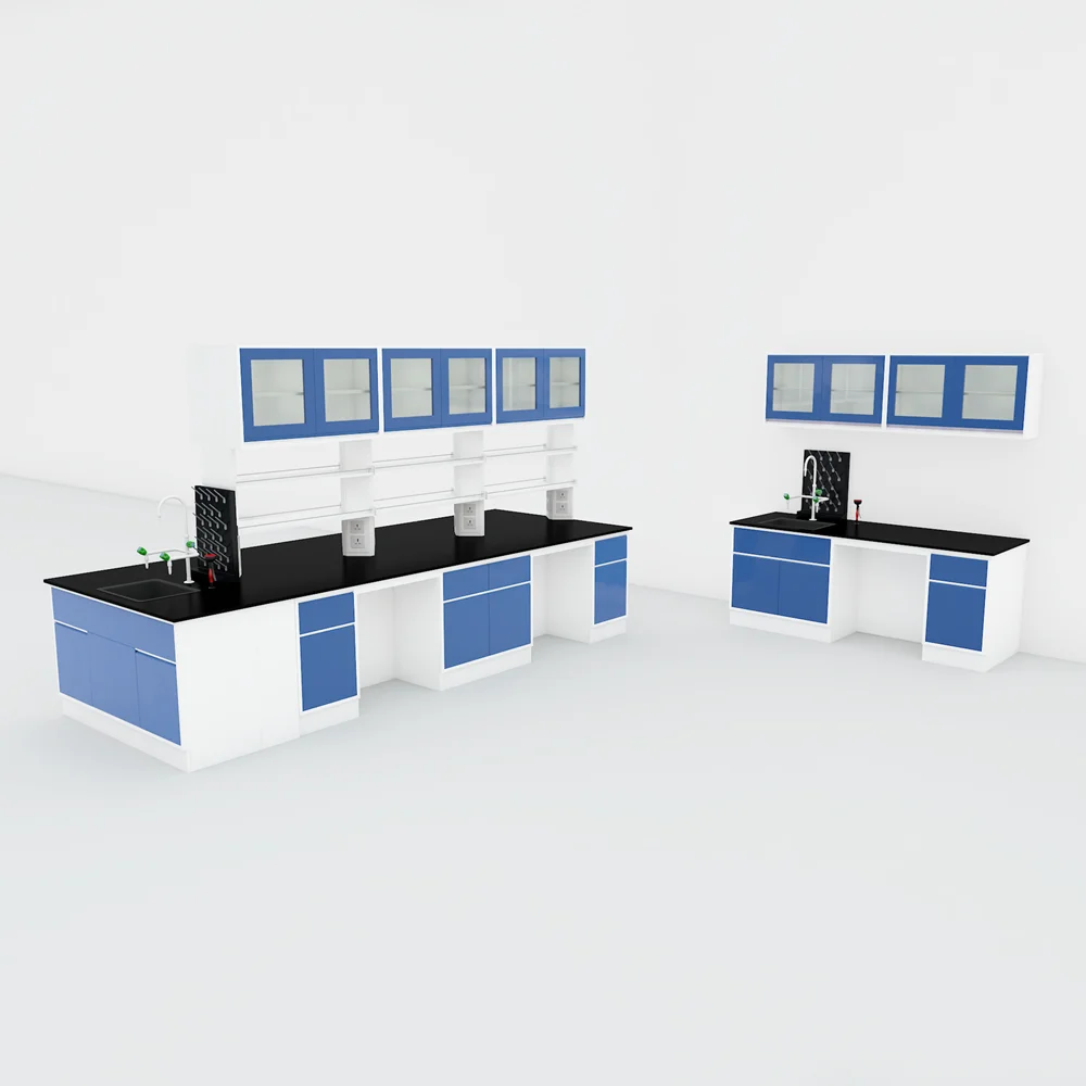 Laboratory Furniture/Lab Island Benches/Steel/Wood/PP/Stainless Steel ...