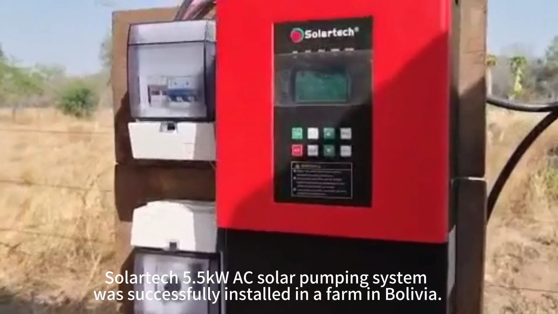 Solartech New Deep Well 3hp 15kw Ac Submersible Solar Water Pump Solar Irrigation System For ...