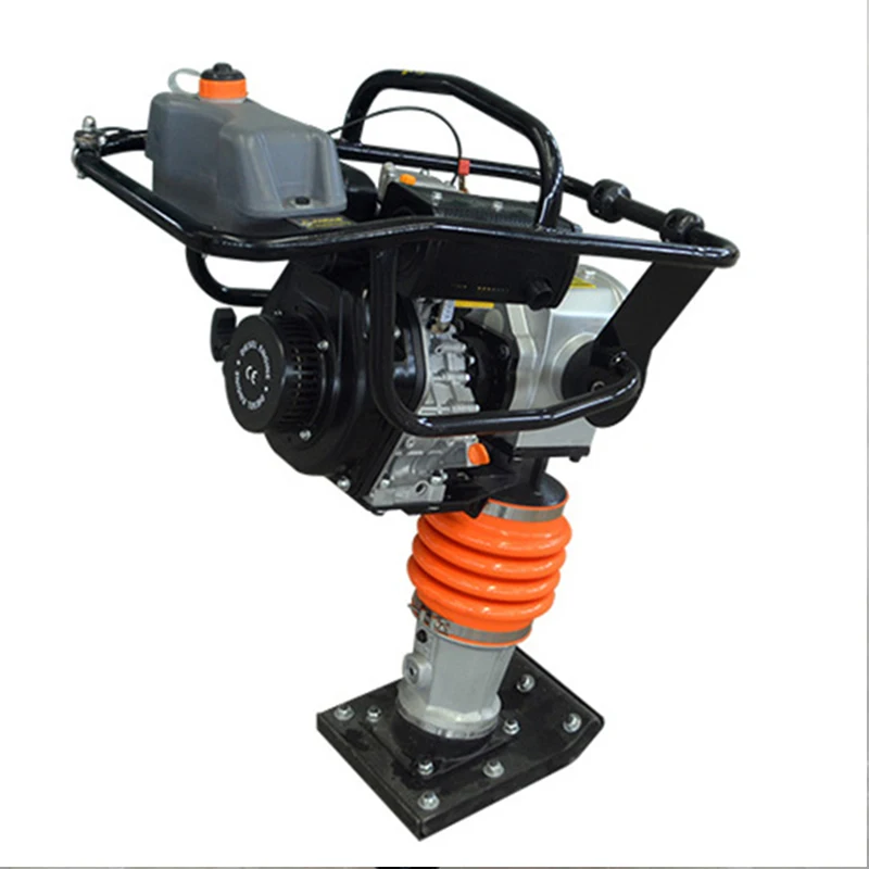 Portable Plate Tamp Machine Gasoline Engine Vibratory Soil Tamping ...