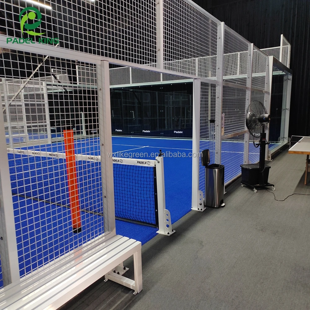 Best Selling Padel King Panoramic Padel Court - Free Rackets & Ball