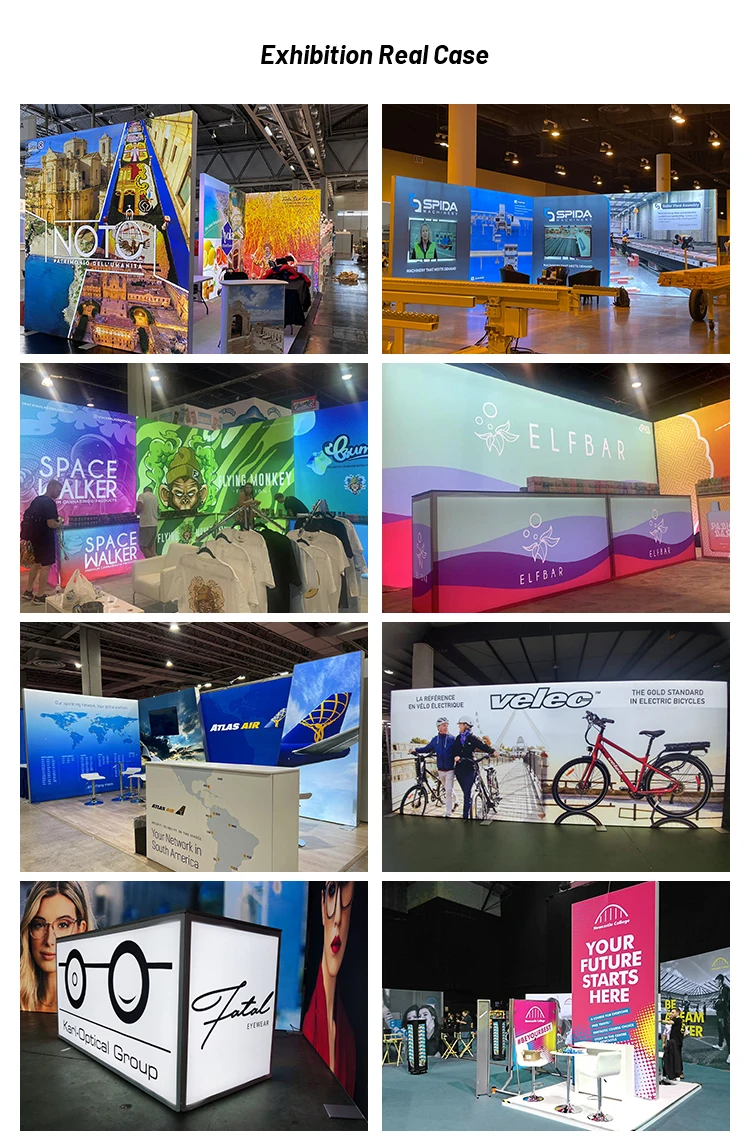 Jewelry Expo Backlight Stand - Illuminate Your Trade Show