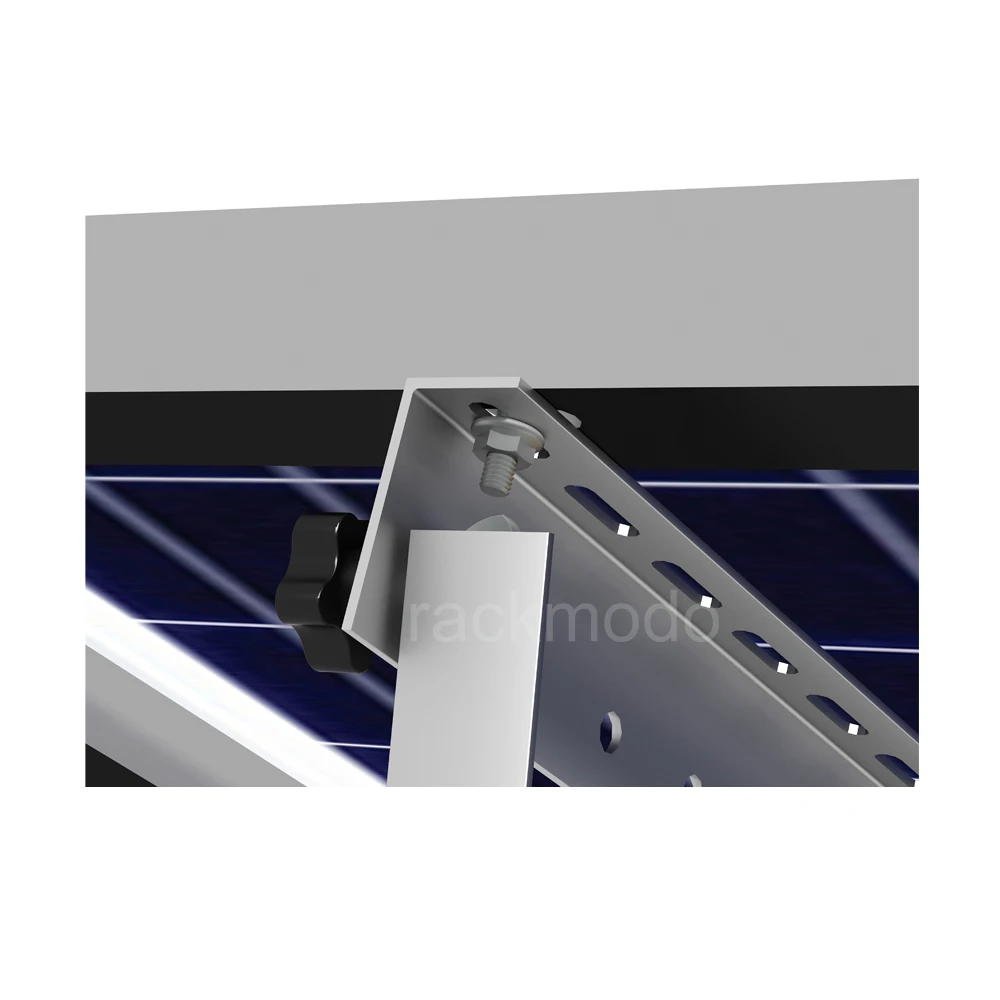 Pitch Roof Flat Roof Ground Balcony Wall Mount Structure Triangle Solar ...