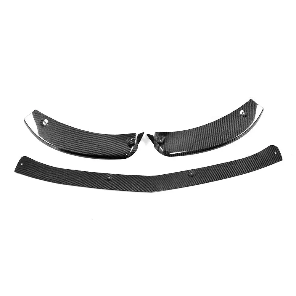 S500 S550 Carbon Fiber Front Bumper Lip Spoiler For Mercedes-benz S ...