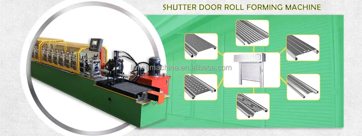 Fully Automatic Rolling Shutter Door Forming Machine Hot Sale Equipment Shutter Grill Door ...