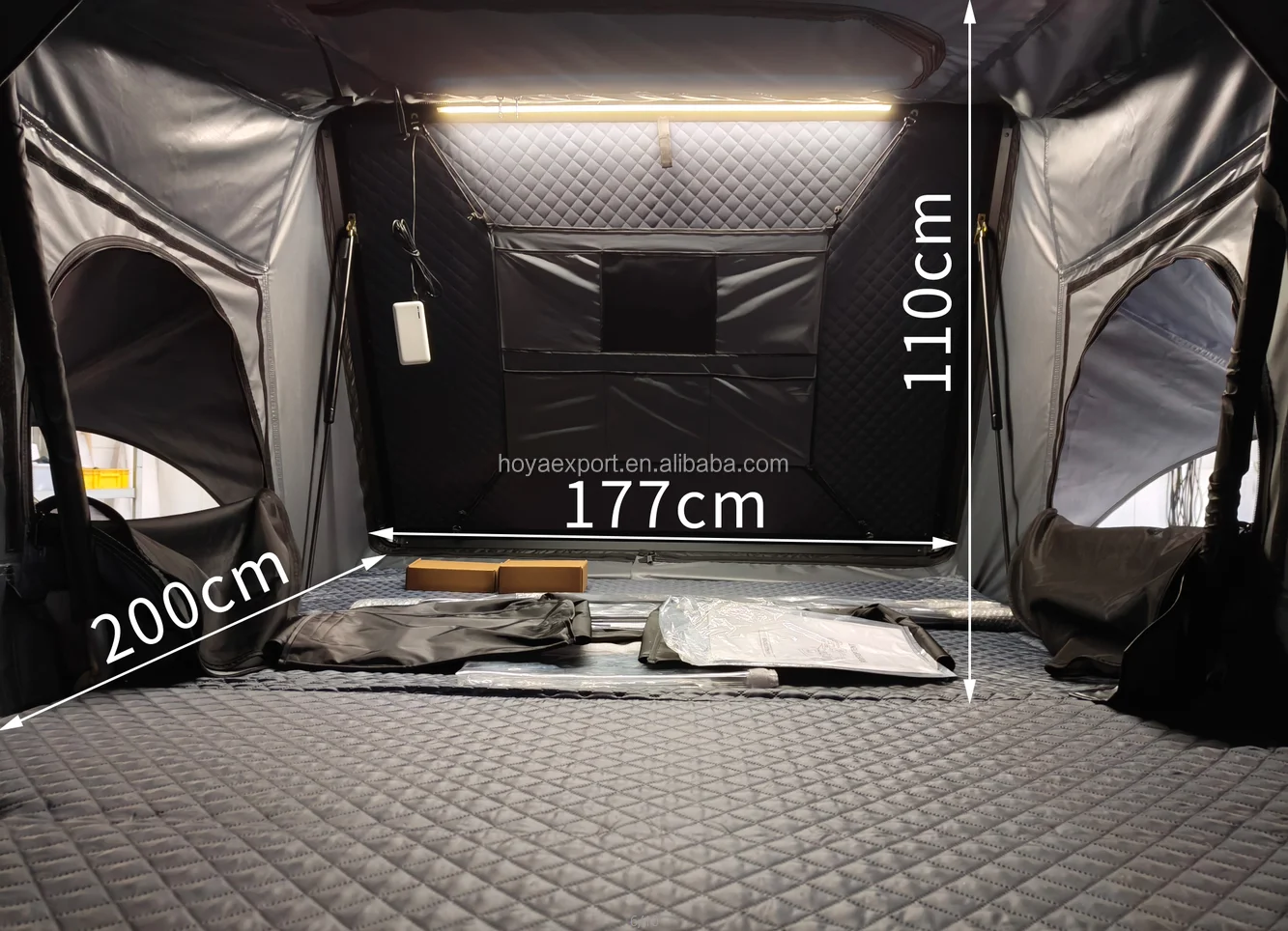 HOYA Custom Roof Top Tent - Durable Hard Shell for Camping