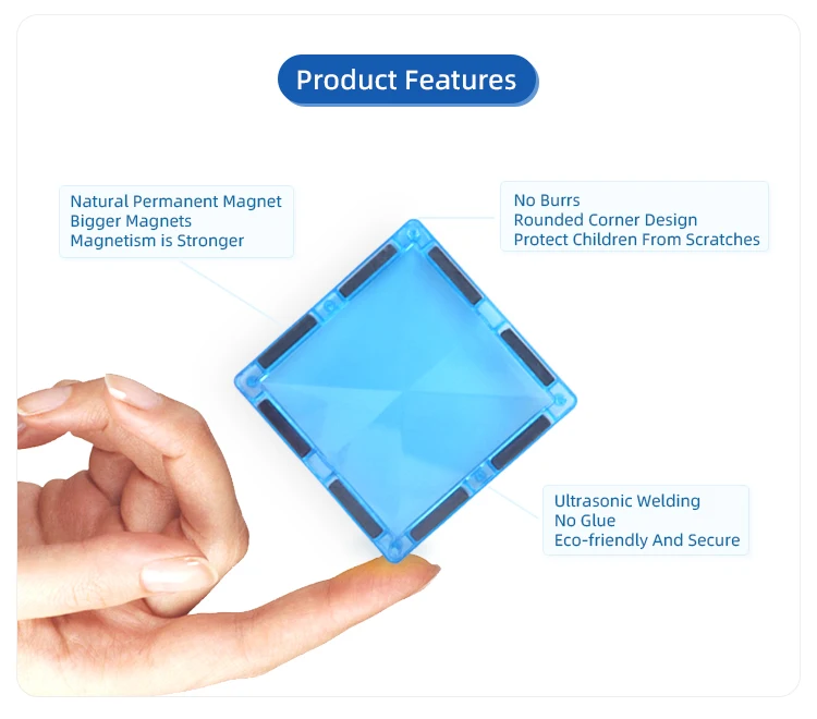 Kids Popular 3d Diamond Building Blocks Castle Car Race Track Magnetic ...