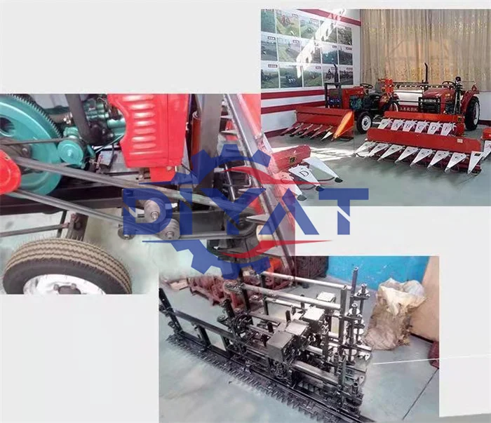 Fully Automatic Tractor Mounted Rice Maize Combine Harvesting Machine ...