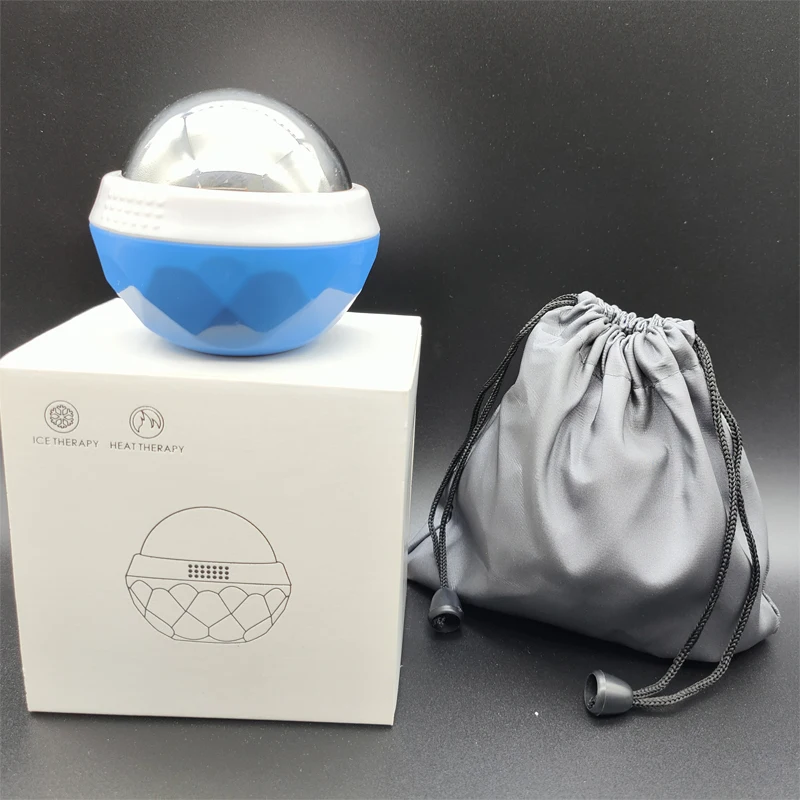 Stainless Steel Ice Cold Massager Ball Relax Muscles Hot Therapy ...