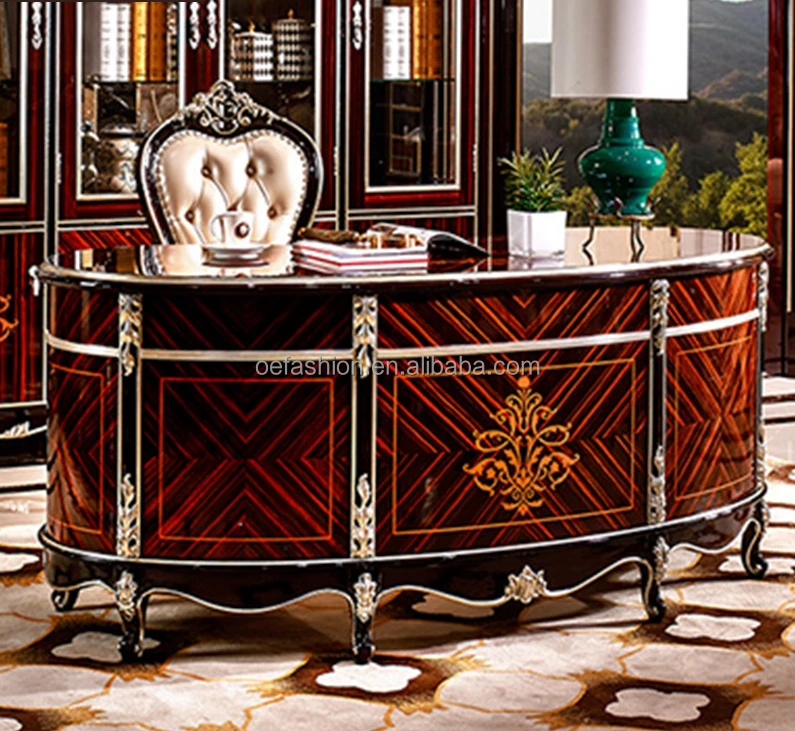 OE-FASHION Custom Royal Executive Office Table CEO High End