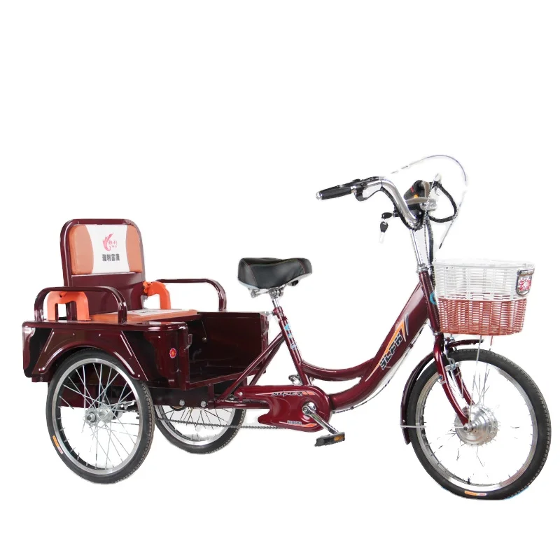 2022 New Design 3-wheel Electric Rickshaw Open Body Passenger Transport ...