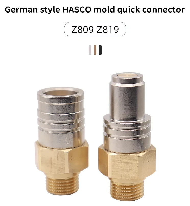 HASCO Brass Water Transport Blind Plug Automation Z809 Z819