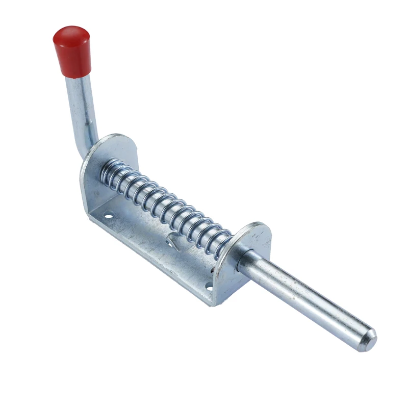 Trailer Spring Loaded Bolt Latch Pin Dia 10mm Shoot Bolt With Holder ...